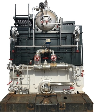 Boiler Front View | Power Mechanical